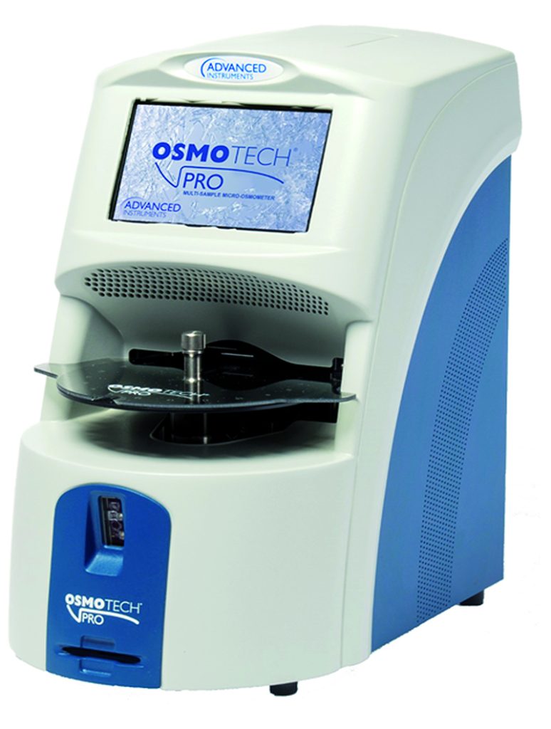 Analisador de osmolalidade OsmoTECH PRO – Biodina